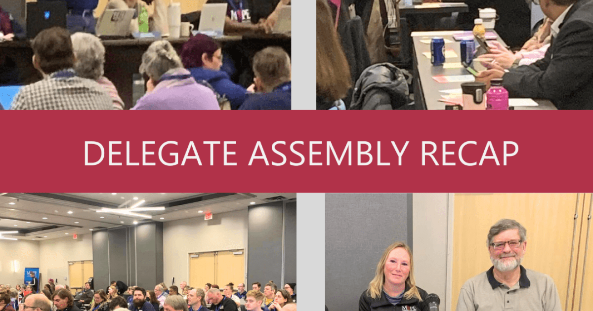 Members gather for MAPE’s 43rd Delegate Assembly | Minnesota Association of Professional Employees