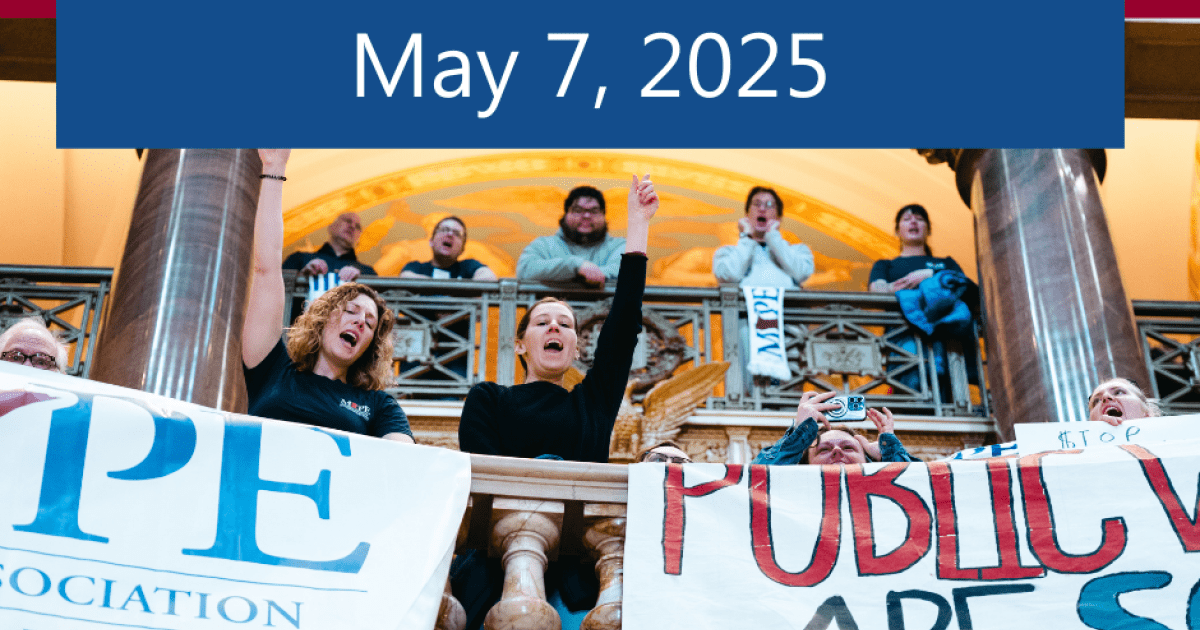 Legislative update - May 7, 2025 | Minnesota Association of ...