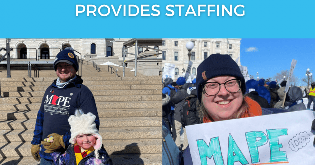 MAPE donates to strike fund, provides staffing | Minnesota Association ...