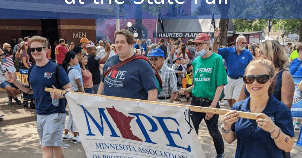 MAPE enjoys Labor Day at the State Fair | Minnesota Association of ...