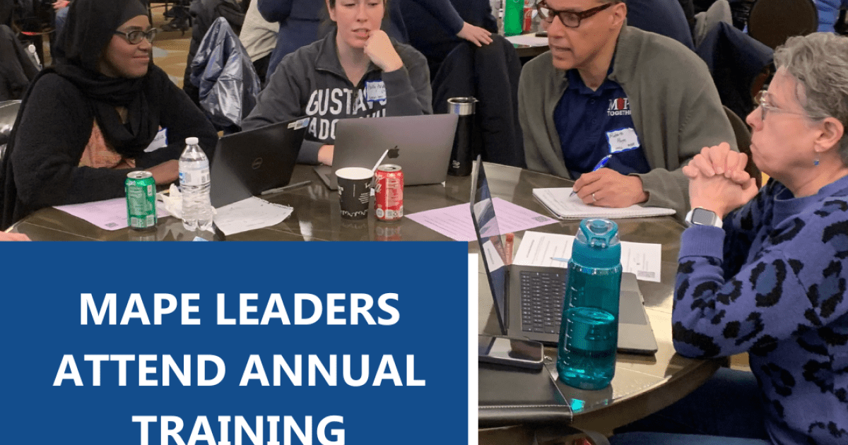 MAPE officers participate in annual training | Minnesota Association of ...