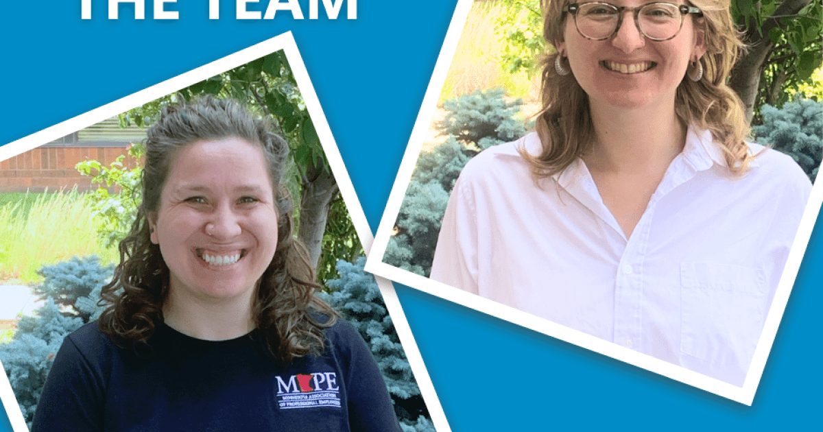 Meet MAPE’s newest Operations Team members | Minnesota Association of ...